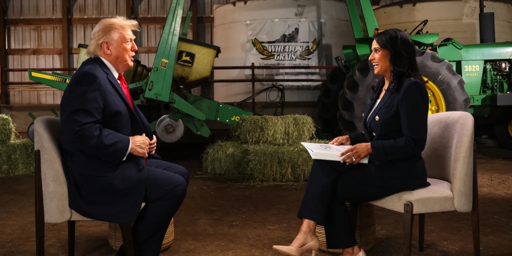Trump părăsește interviul NBC după ce jignește o jurnalistă | Radio Clasic
